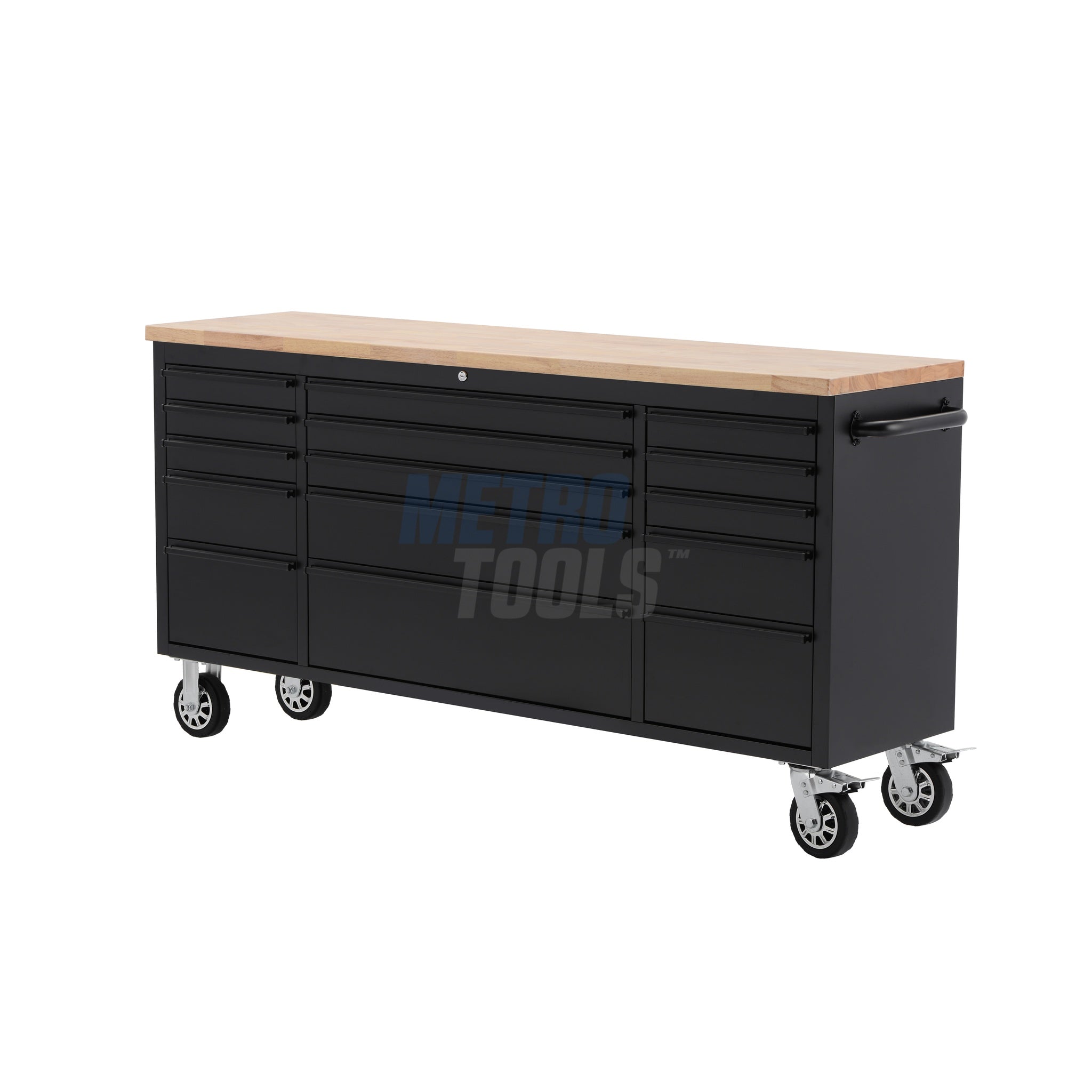 72" Black Tool Cabinet and Workbench – Metro Tools